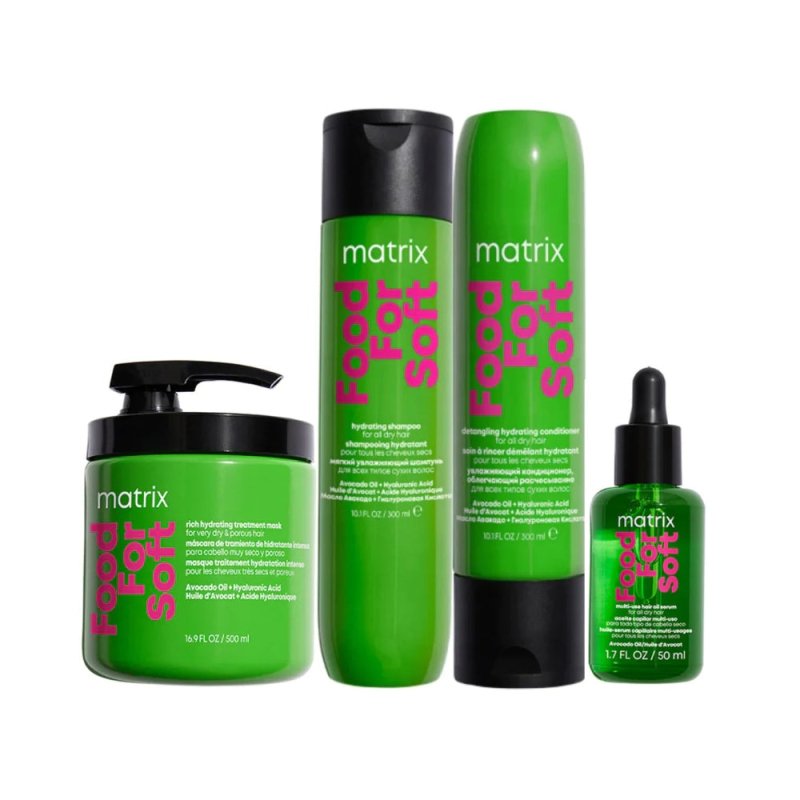 Matrix Food For Soft Rich Kit Idratante Capelli Completo - Planethair
