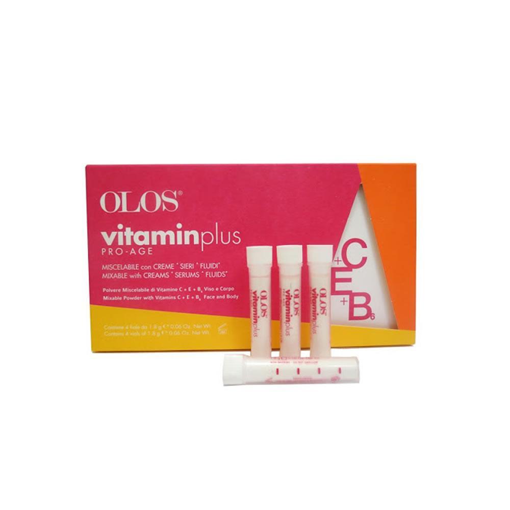 OLOS Vitaminplus Pro-Age Face & Body 4 vials - Planethair - Planethair